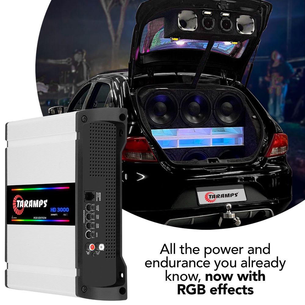 HD 3000 RGB Edition Amplifier Free Shipping Worldwide | Taramps Store - Taramps Store