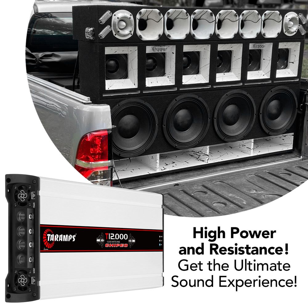 T12.000 CHIPEO Amplifier Free Shipping Worldwide | Taramps Store ...
