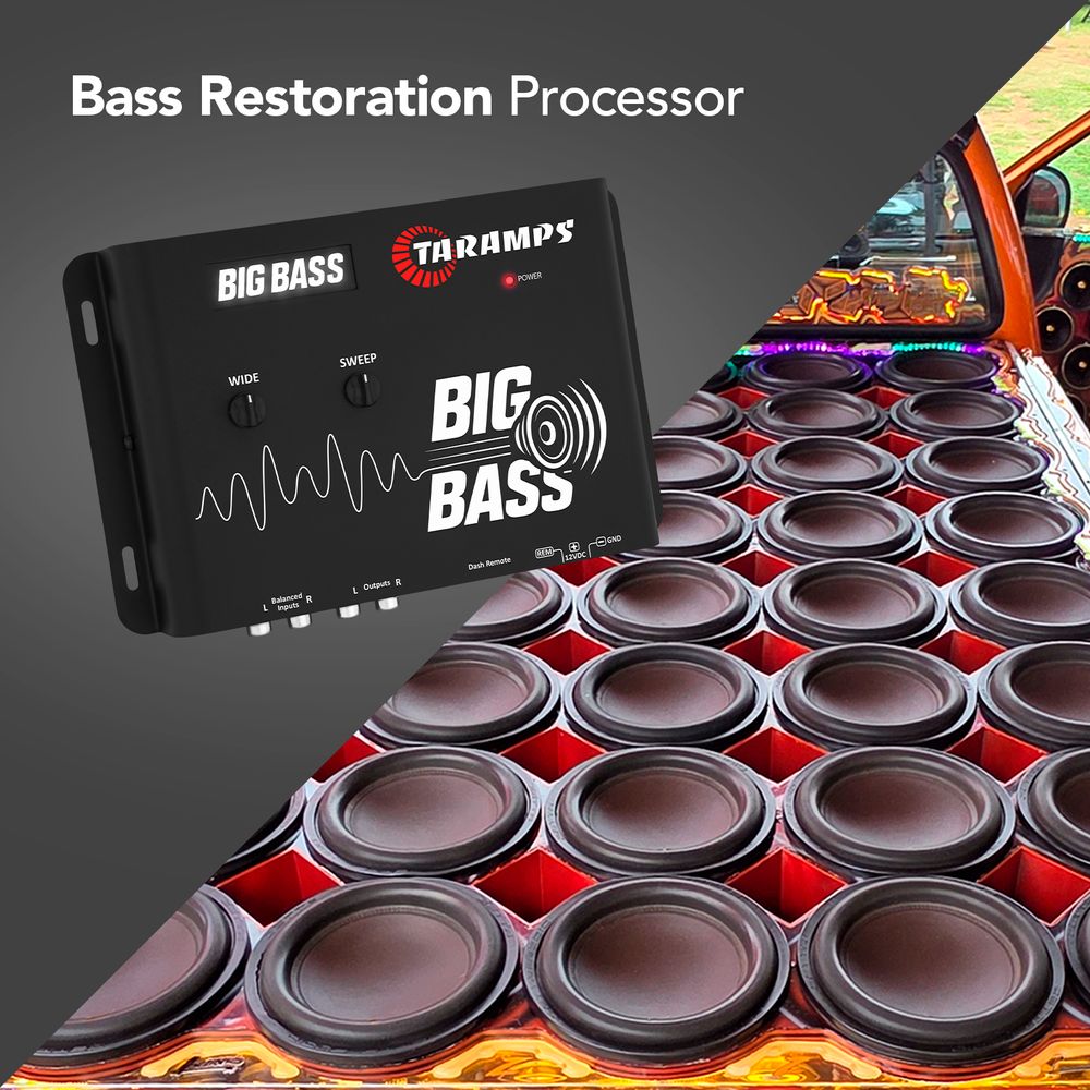 Taramps Big Bass DSP, Deep Bass Processor for Car Audio Systems ...